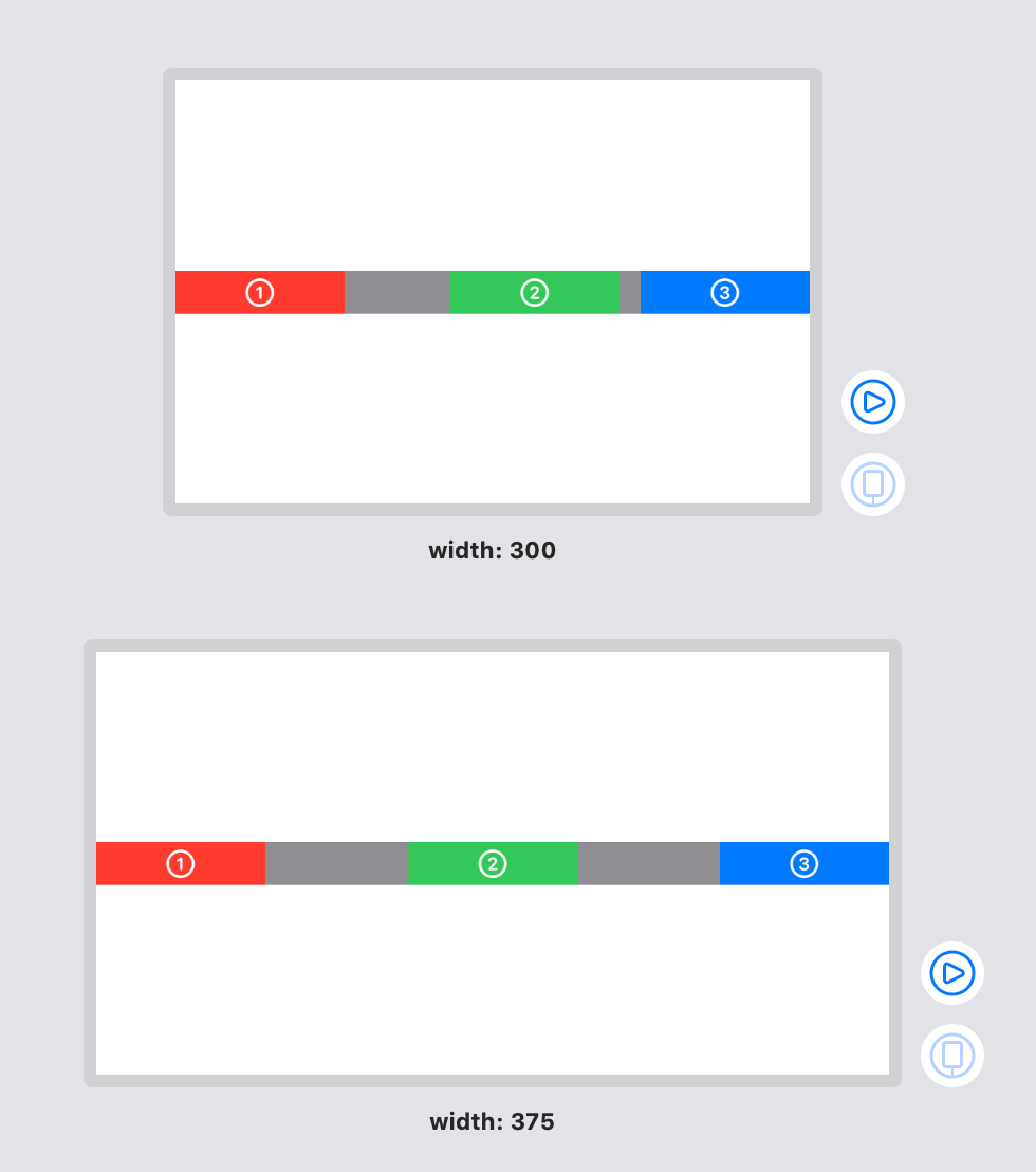 SwiftUI Spacer SANSHO